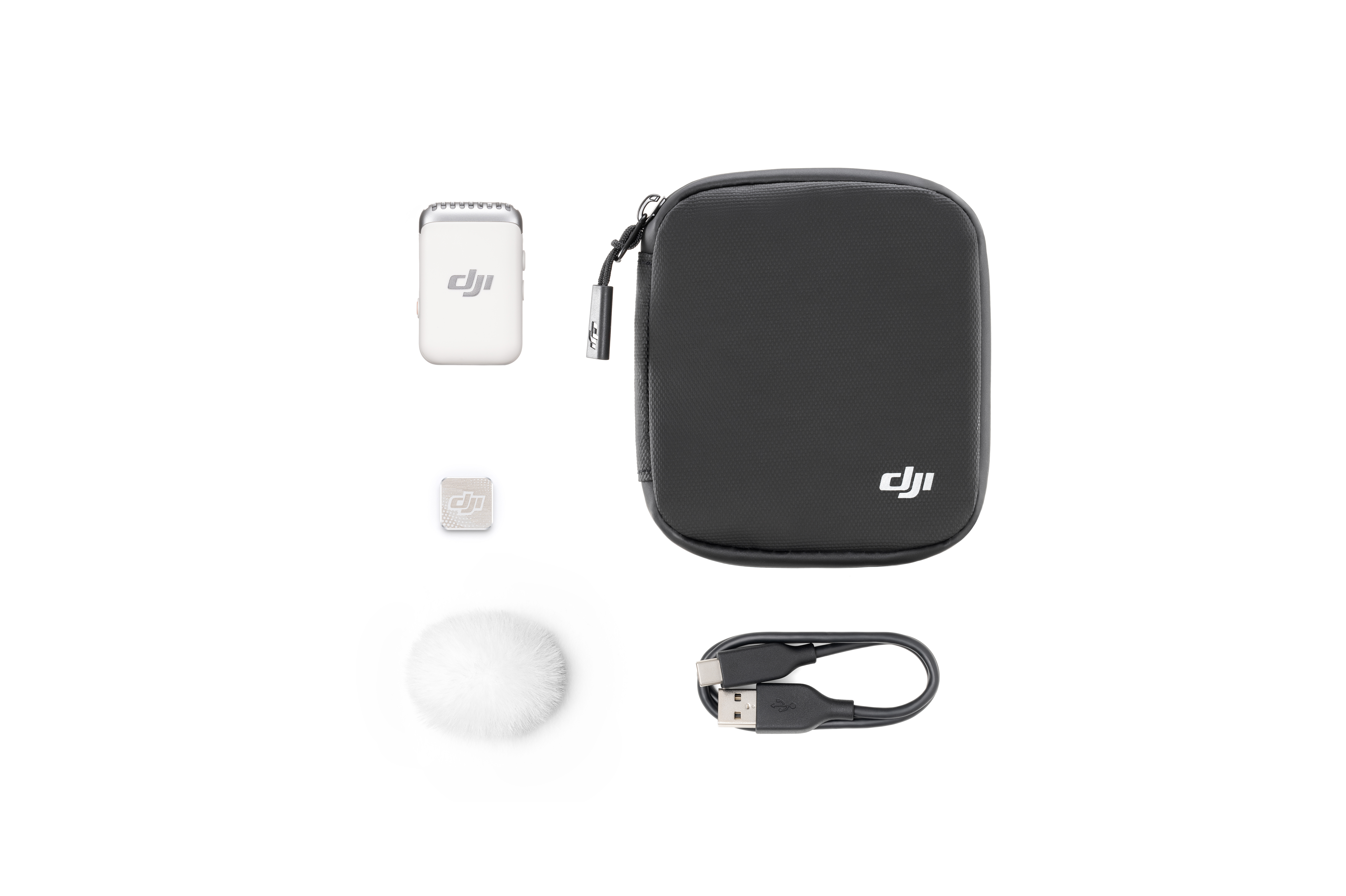 Dji DJI Mic 2 (1 TX Pearl White) | Trasmettitori | Microfoni Wirel ...