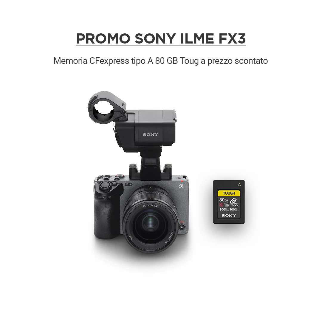 News Promozione Sony FX3